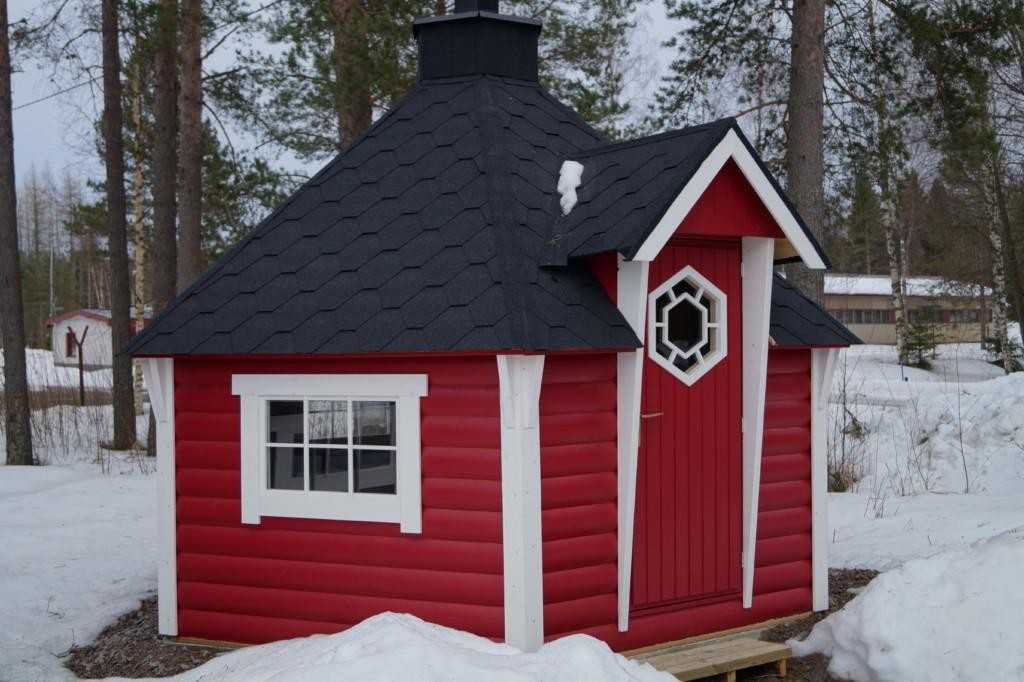 Grillikota | Luxus grillikota 10 m2 + lisäetupaketti | Finn-Sermest Oy